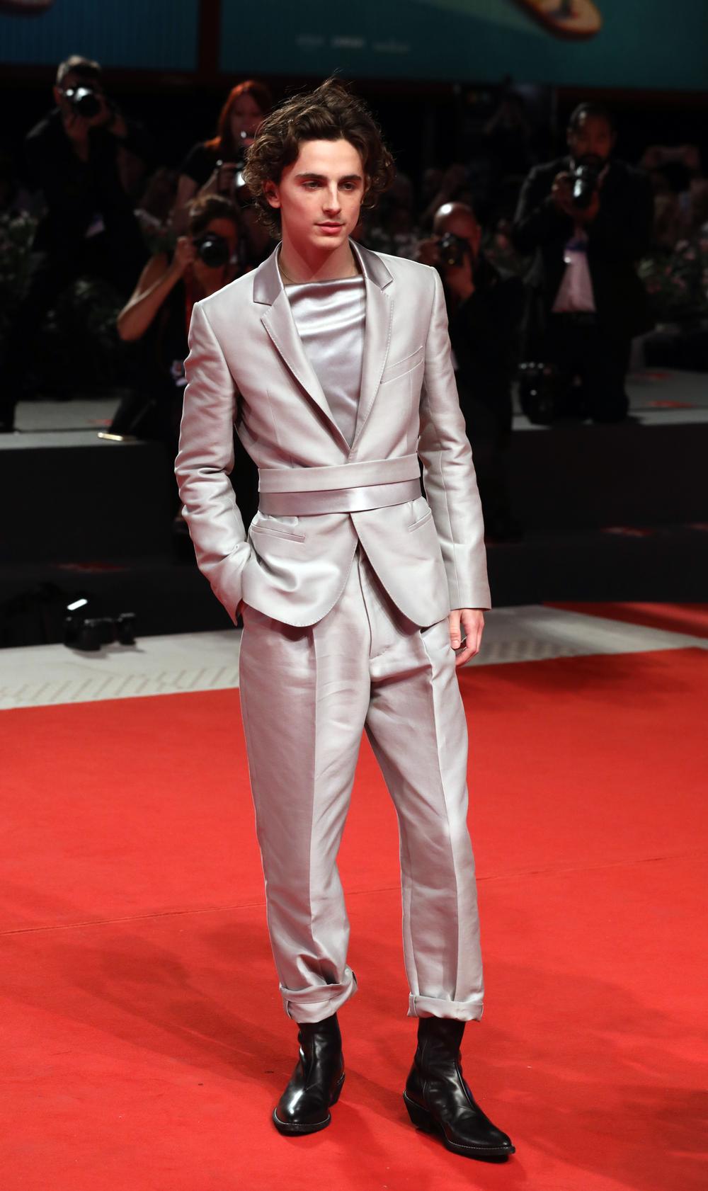 Timothée Chalamet, le petit prince des tapis rouges a encore frappé