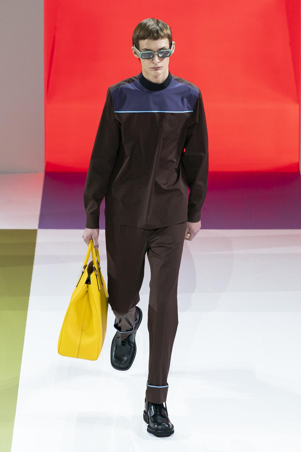 Défilé Prada automne-hiver 2020-2021 Homme
