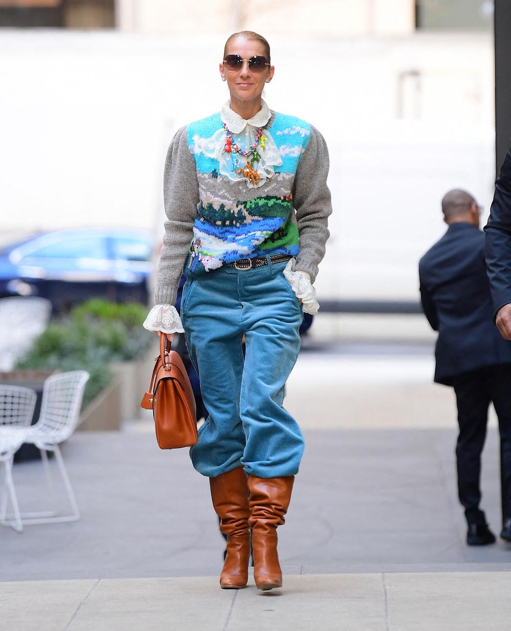 Et maintenant, Céline Dion devient Carrie Bradshaw