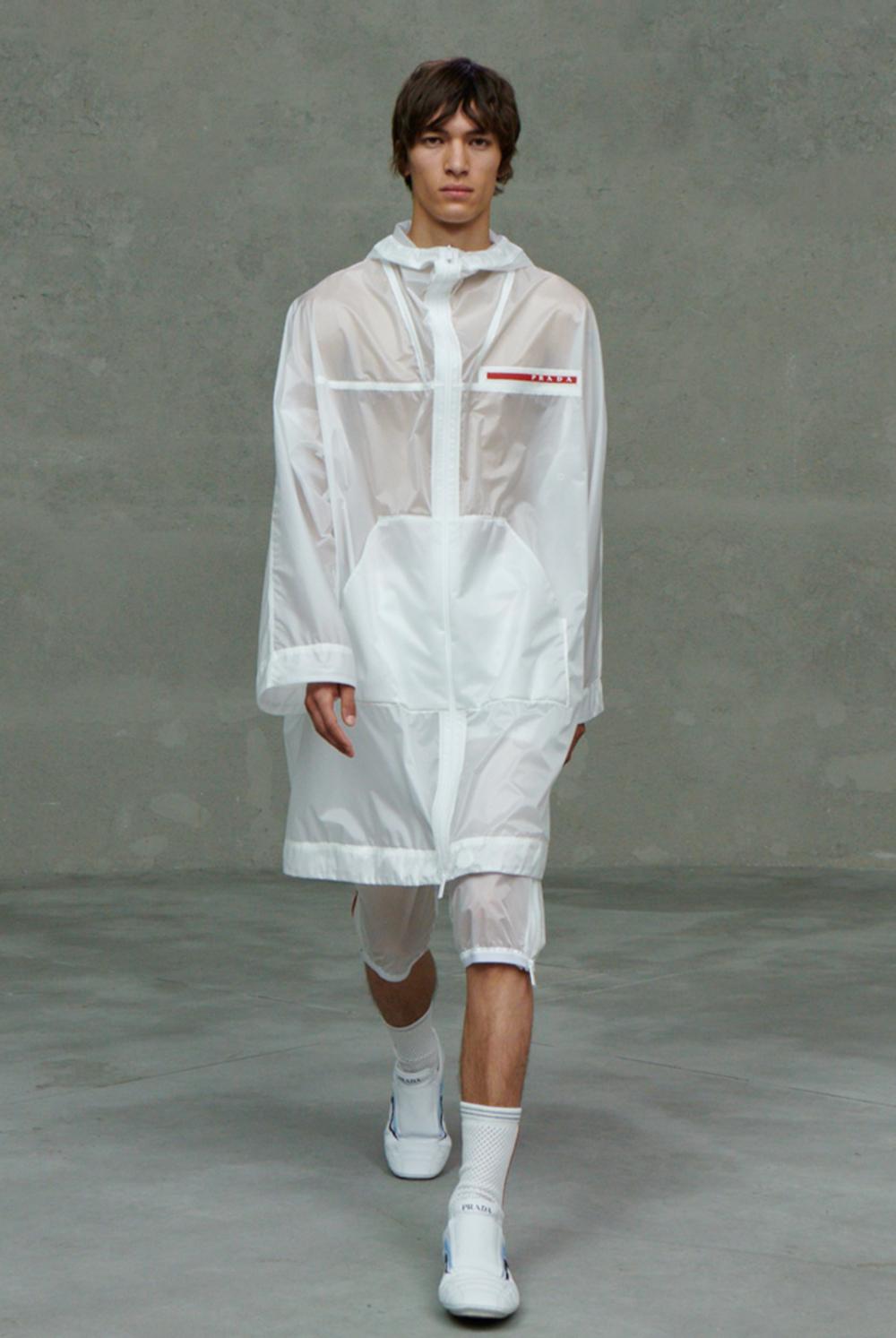 Défilé Prada Printemps-été 2021 Homme