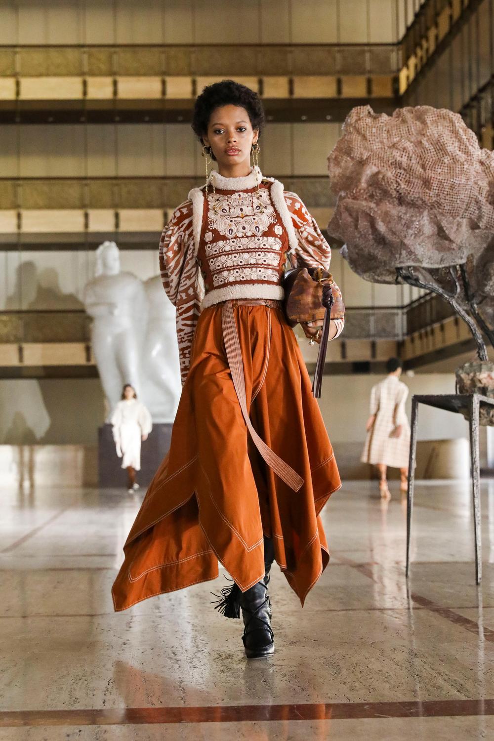 Défilé Ulla Johnson automne-hiver 2021-2022 Prêt-à-porter