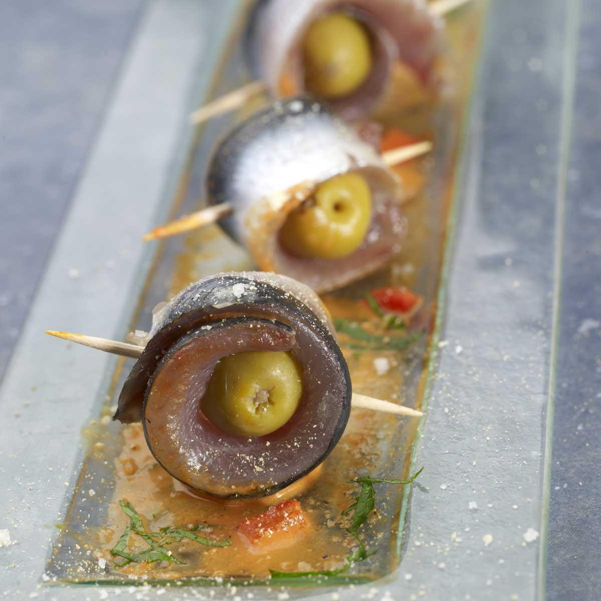 Recette sardines crues marinées, sauce au poivron rouge - Cuisine ...