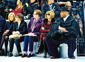 Le front row, un club très fermé - Madame Figaro