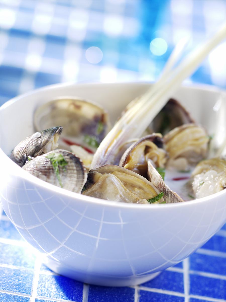 Recette palourdes au lait de coco - Cuisine / Madame Figaro