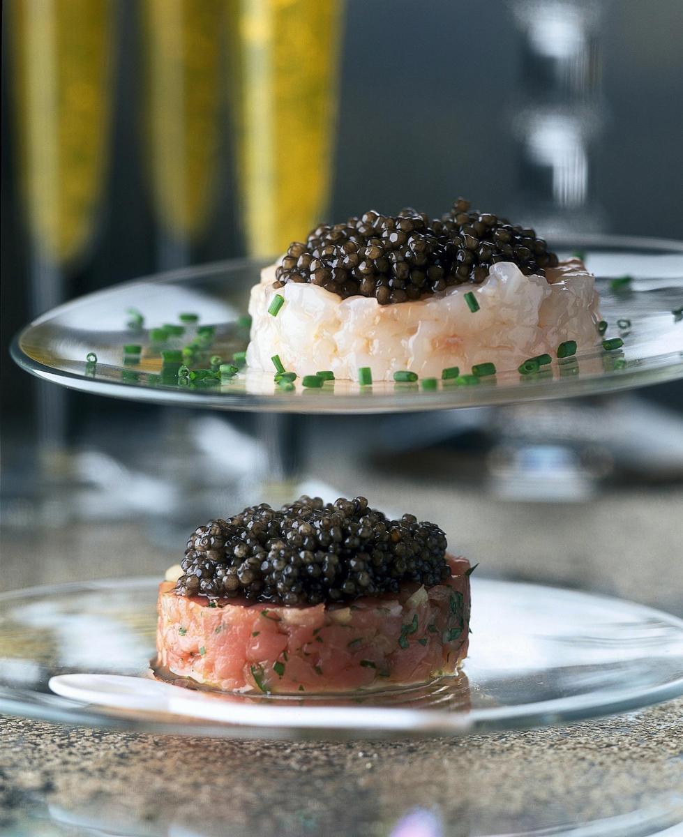 Recette trio de tartares de caviar - Cuisine / Madame Figaro