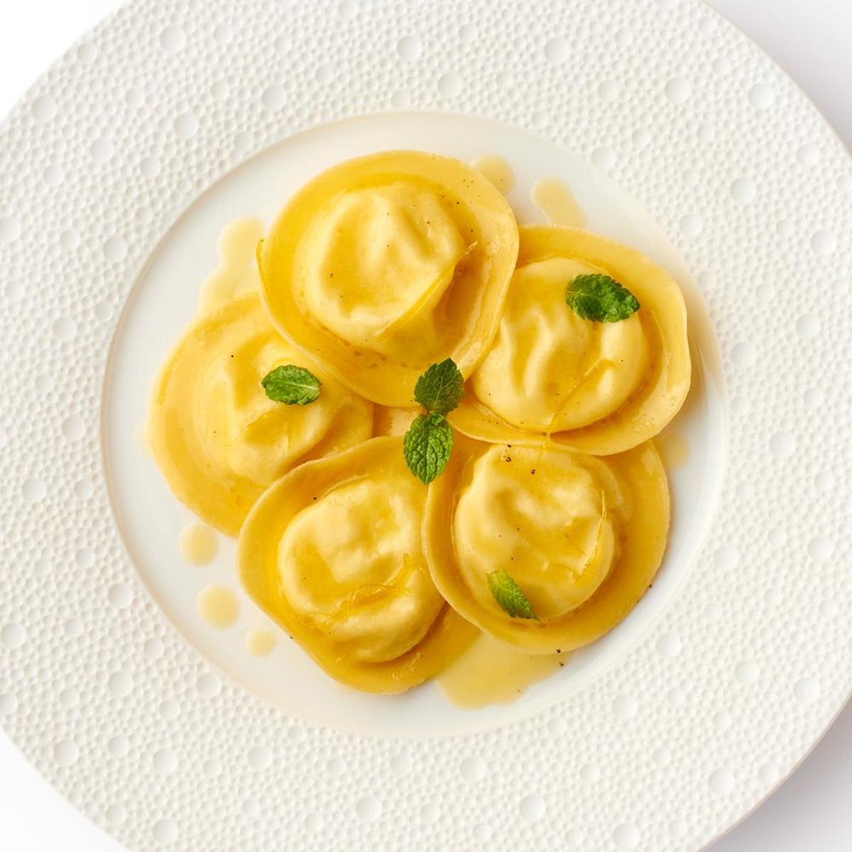 Recette tortellini au fromage citron menthe - Cuisine / Madame Figaro
