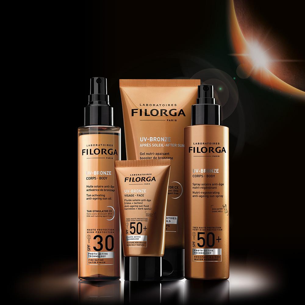 Remportez votre gamme de soins solaires UV-Bronze des Laboratoires ...