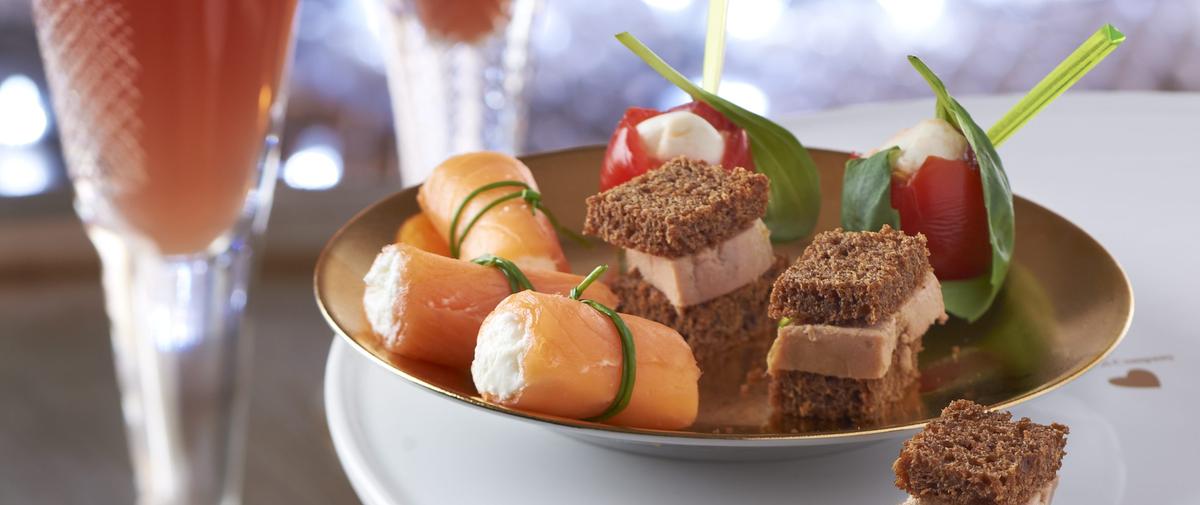 Recette petites bouchées et cocktails pétillants - Cuisine / Madame Figaro