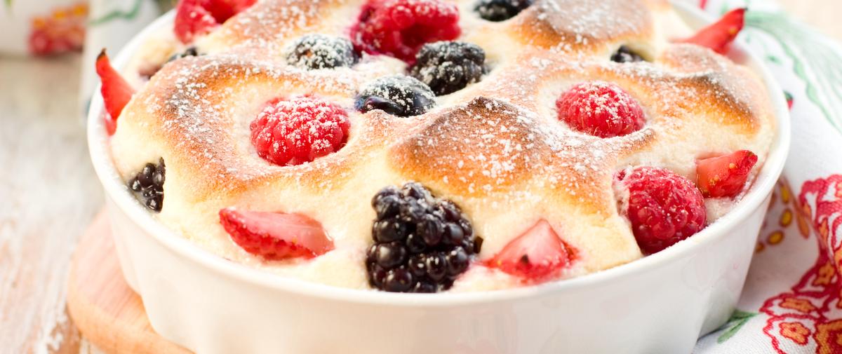 Recette gratin de fruits rouges - Cuisine / Madame Figaro