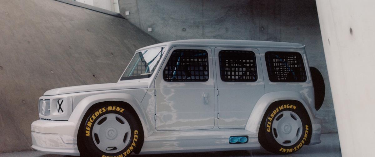 Repensé par Virgil Abloh, le tout-terrain de Mercedes-Benz devient ...