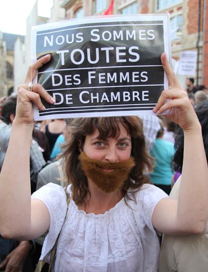 Affaire DSK : les femmes manifestent