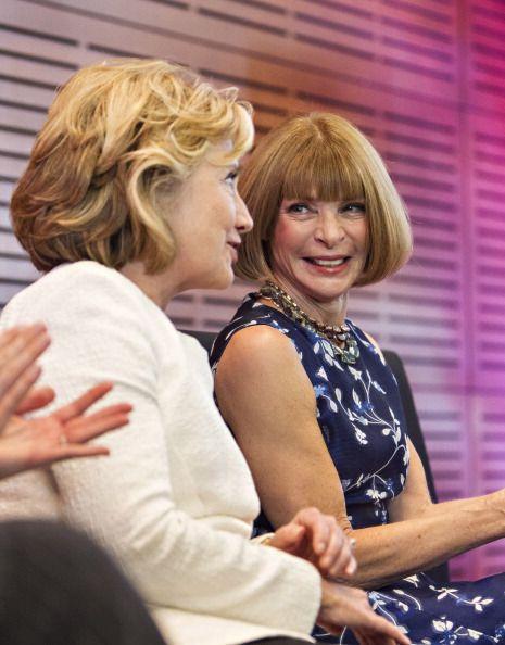 Anna Wintour voit Hillary Clinton présidente