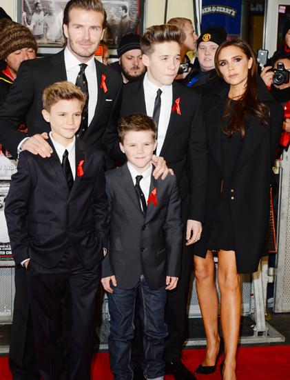 Beckham's family