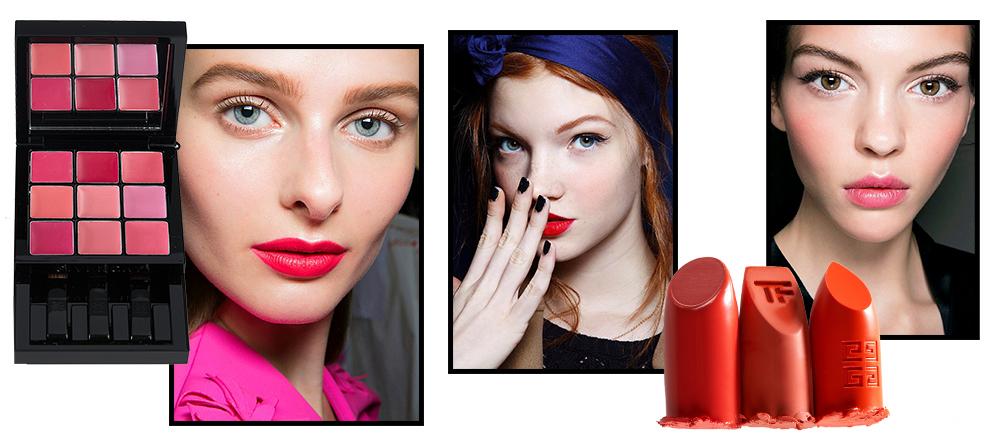 Les cinq commandements du make up de printemps