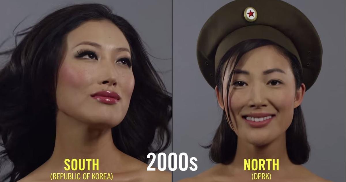 Corée du Nord, Corée du Sud : deux visions de la beauté en vidéo