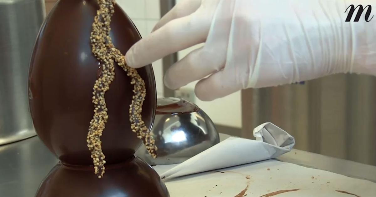 Pâques : les secrets de fabrication de l'œuf en chocolat