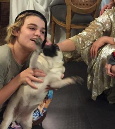 Une photo rare de Jack, le fils de Johnny Depp et Vanessa Paradis