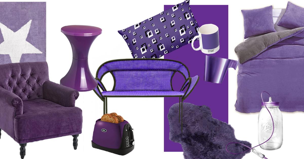 Comment adopter l'ultraviolet en déco