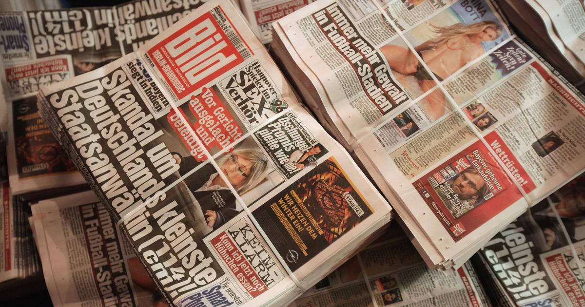 Il n'y aura plus de photos dénudées dans le tabloïd allemand "Bild"