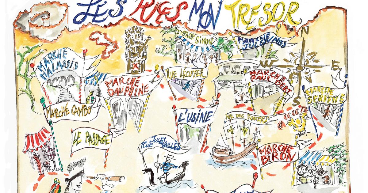 Les Puces de Saint-Ouen fêtent la rentrée. Parcours illustré