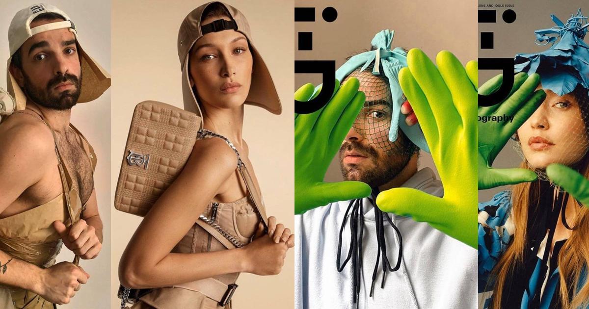 Ce styliste parodie des images de mode au détail près (et c'est fascinant)