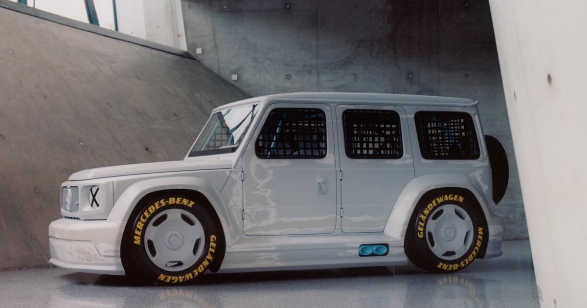 Repensé par Virgil Abloh, le tout-terrain de Mercedes-Benz devient ...