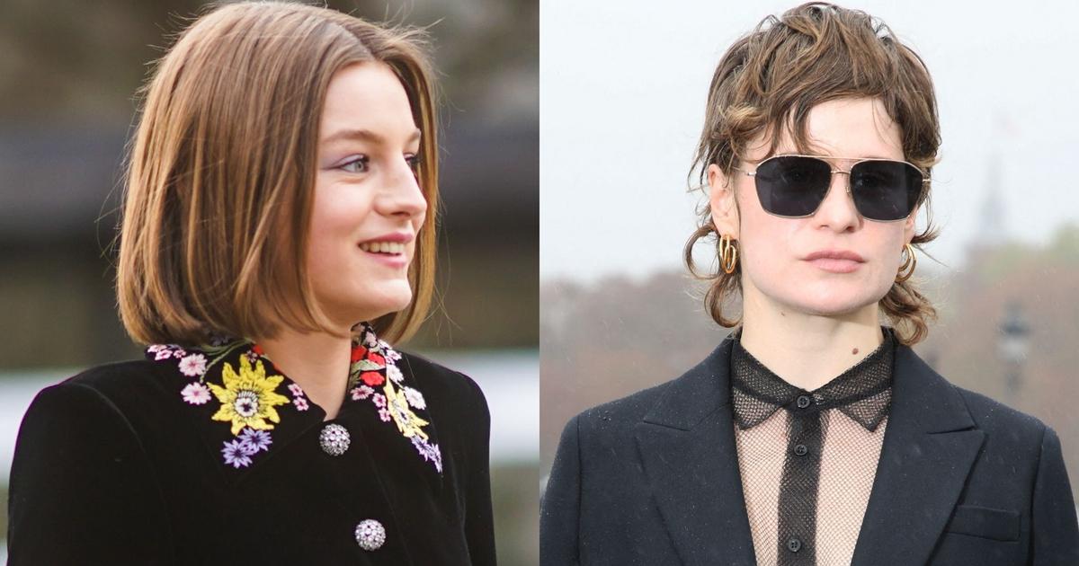 Emma Corrin et la chanteuse Chris, un duo inattendu dans les rues de ...