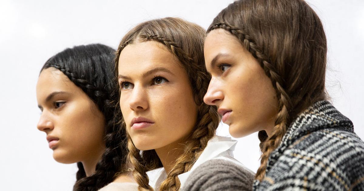 En duo ou en trio, la tresse se réinvente avec style