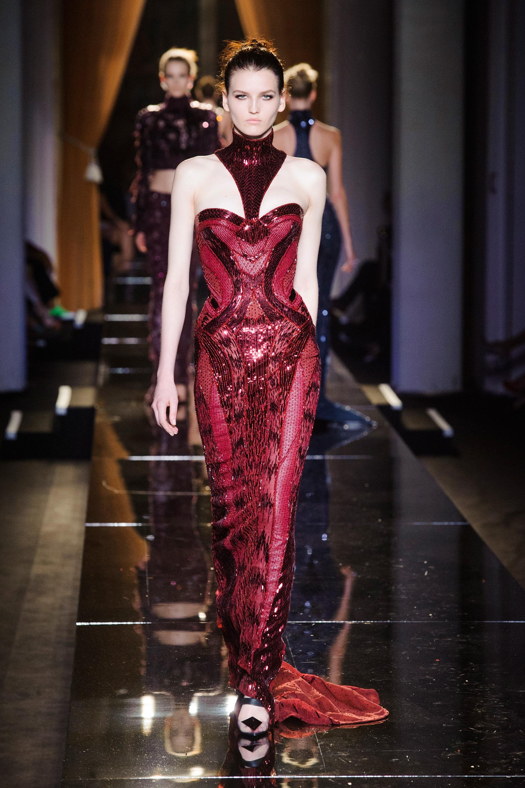 Défilé Versace Automne-hiver 2013-2014 Couture - Madame Figaro