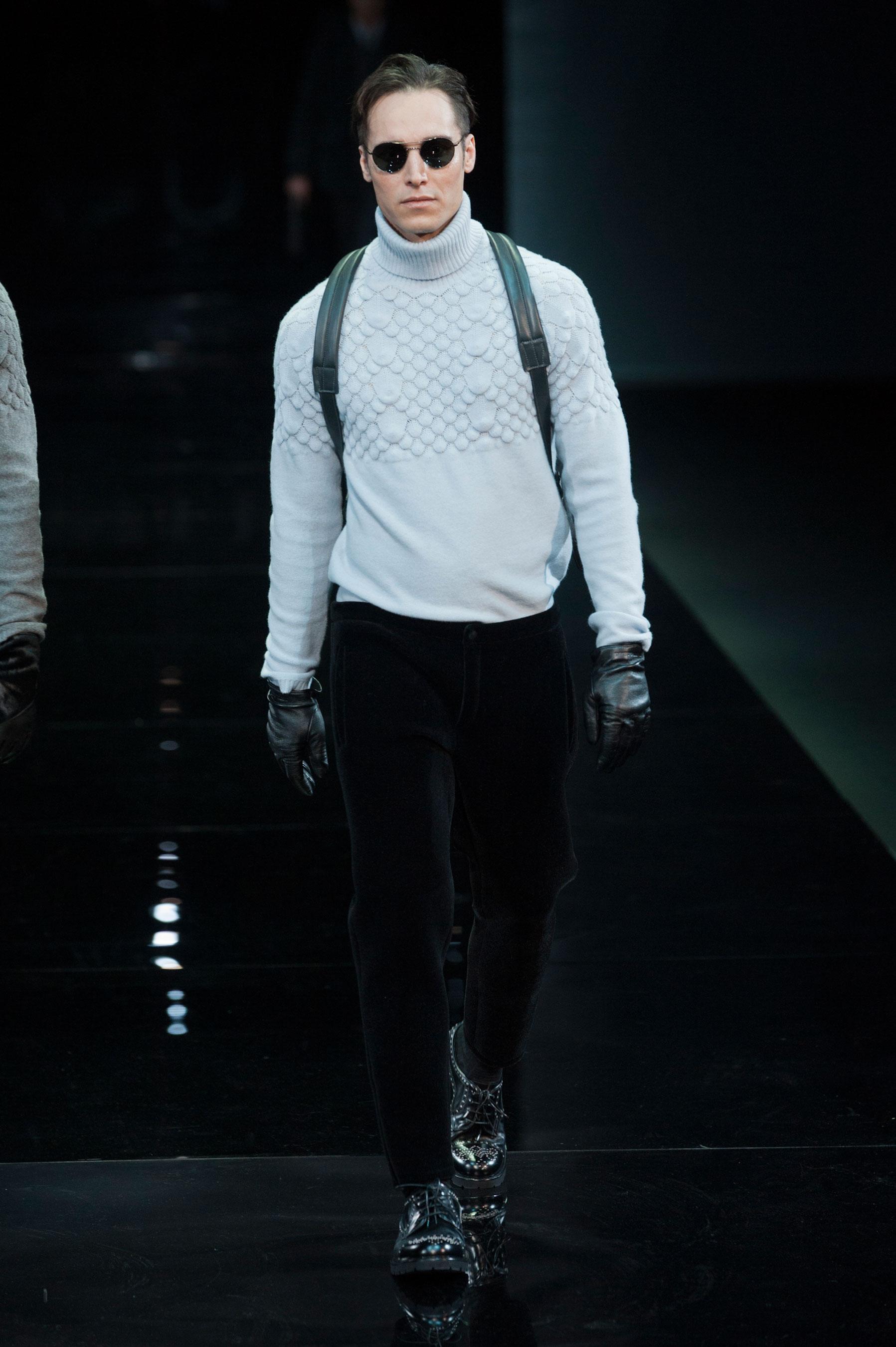 Défilé Emporio Armani Automne-hiver 2014-2015 Homme - Madame Figaro
