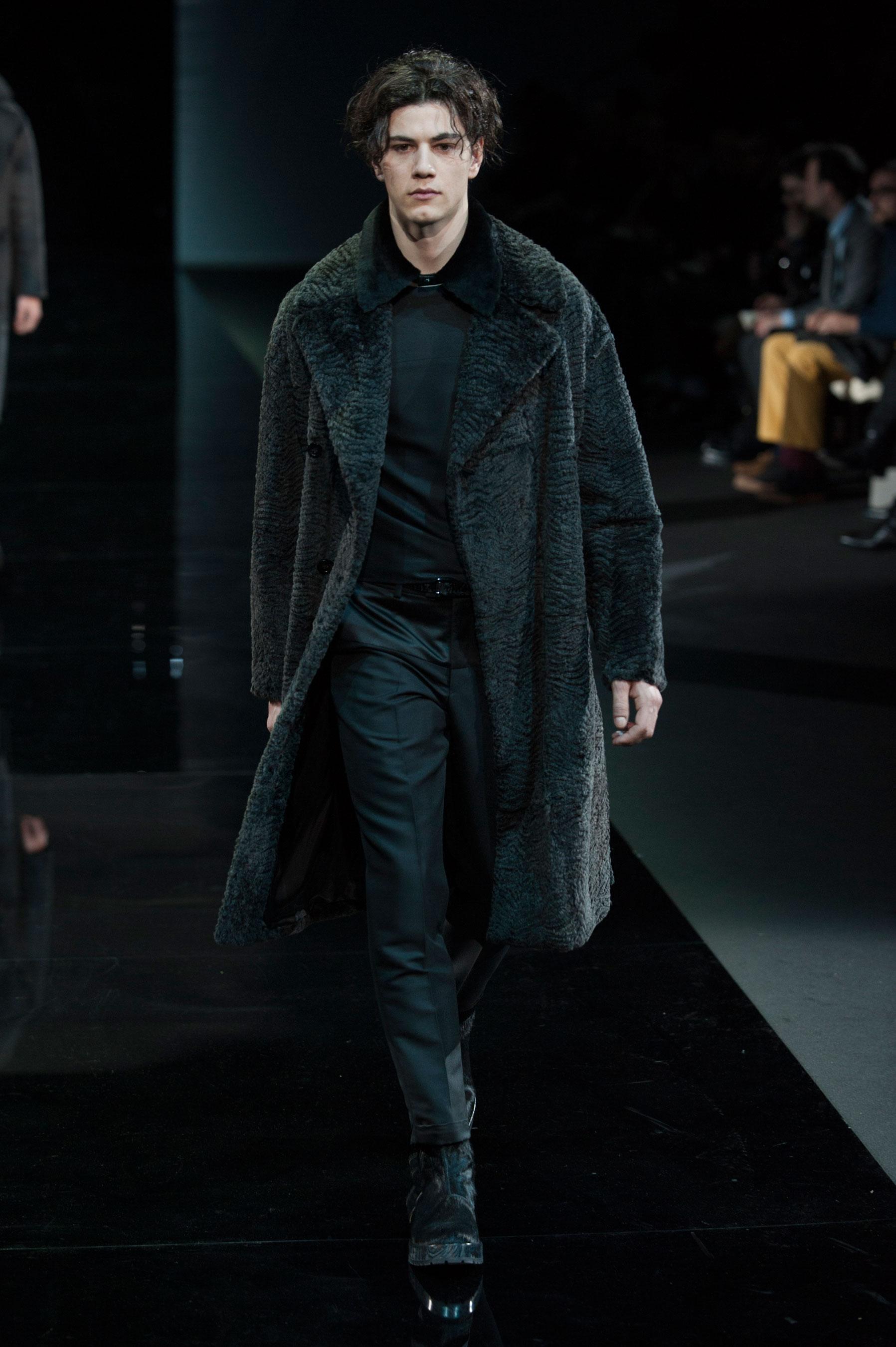 Défilé Emporio Armani Automne-hiver 2014-2015 Homme - Madame Figaro