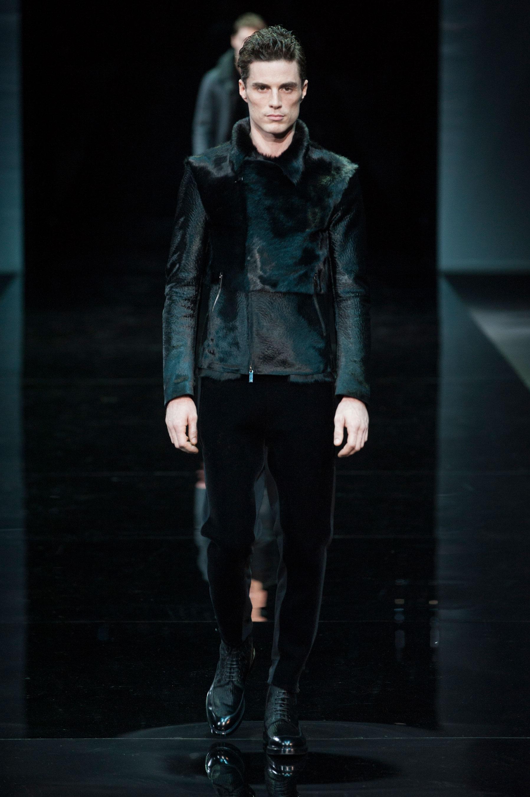 Défilé Emporio Armani Automne-hiver 2014-2015 Homme - Madame Figaro