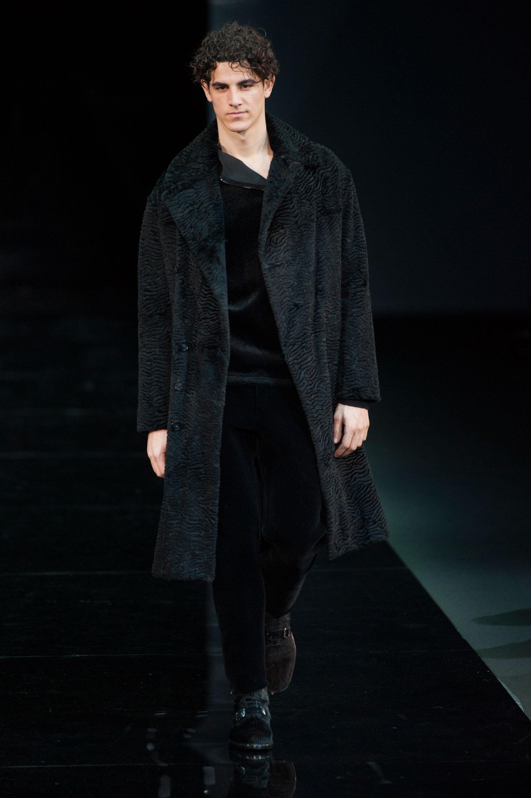 Défilé Emporio Armani Automne-hiver 2014-2015 Homme - Madame Figaro
