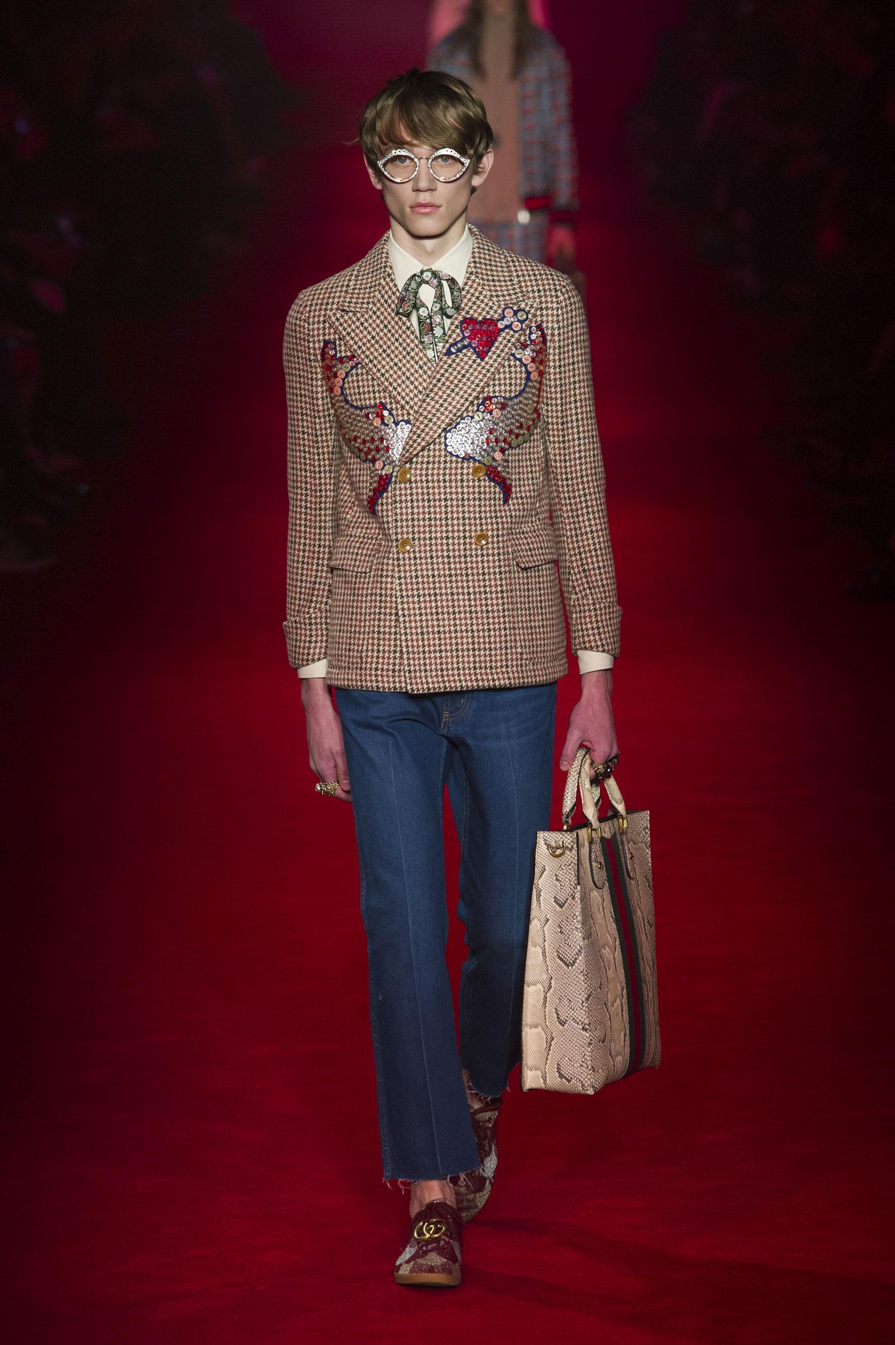 Défilé Gucci Automne-hiver 2016-2017 Homme - Madame Figaro
