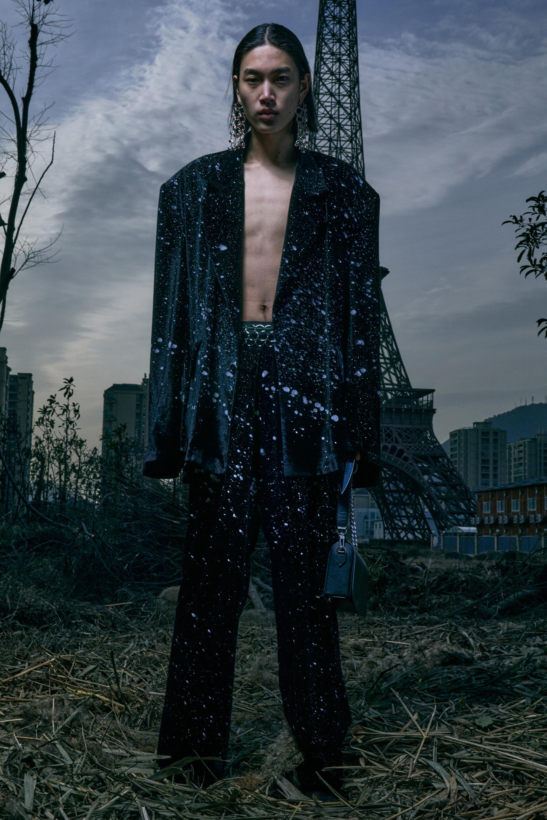 Défilé Sankuanz automne-hiver 2021-2022 Homme - Madame Figaro