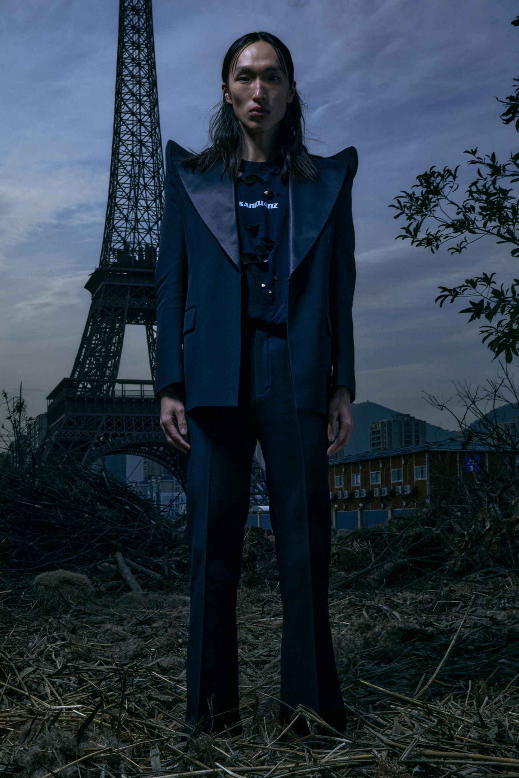 Défilé Sankuanz automne-hiver 2021-2022 Homme - Madame Figaro