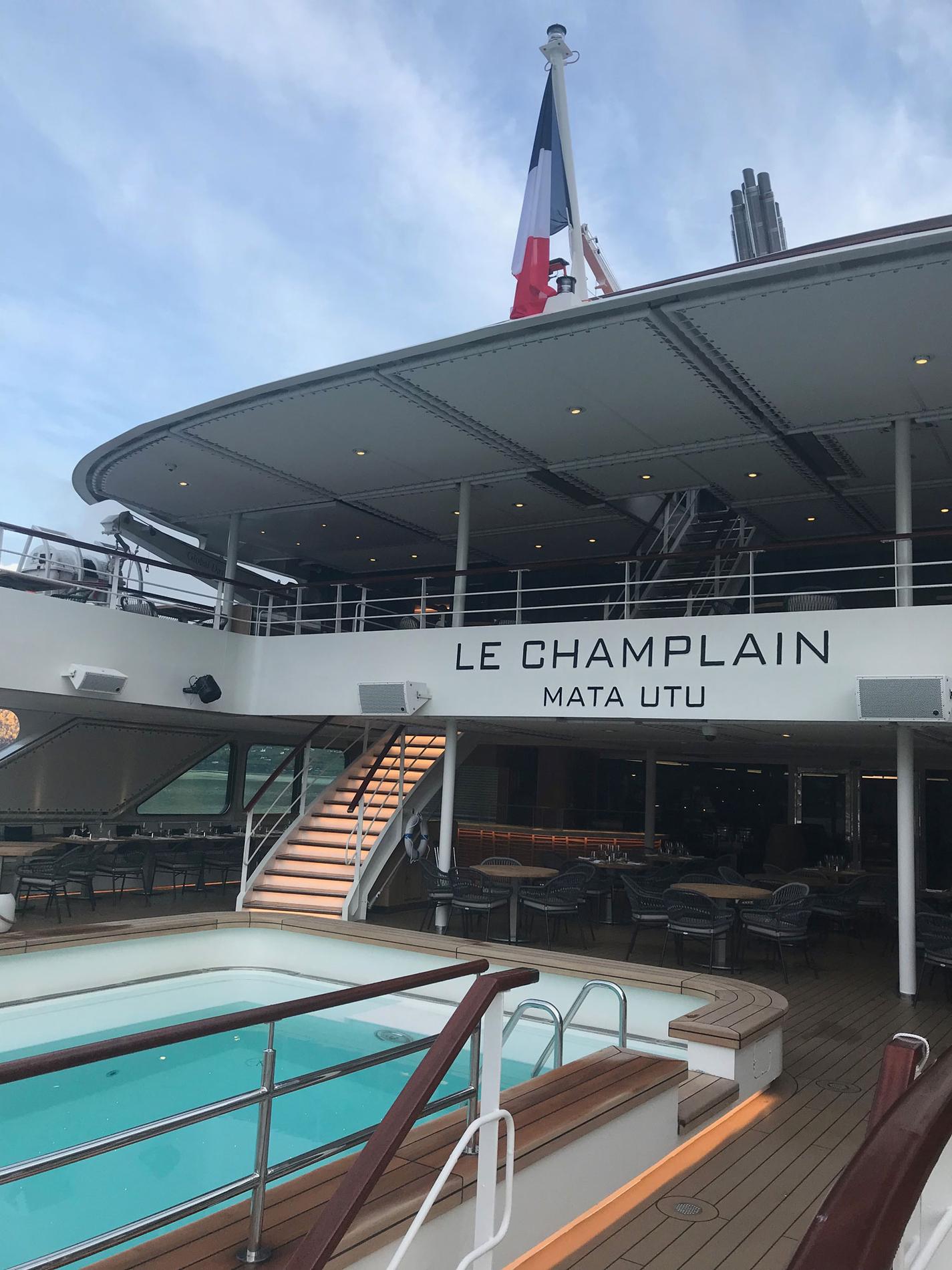 Table ouverte sur les fjords avec Le Champlain, dernier né de la flotte Ponant - Cuisine ...