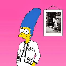 Alessandro Palombo rhabille Marge Simpson
