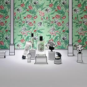Antoinette Poisson habille la collection Rosa Mundi de Diptyque