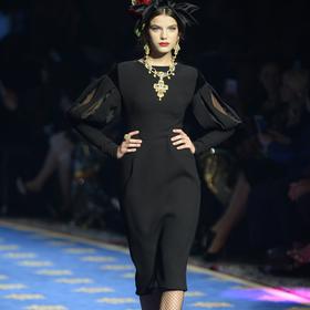 Pour sa collection Alta Moda, Dolce & Gabbana voit les choses en grand ...