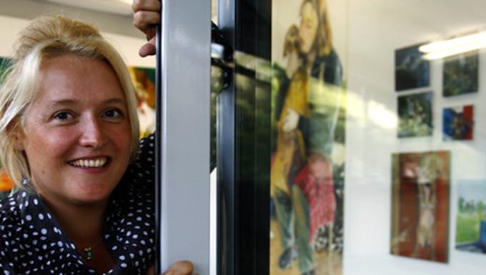 Françoise Besson, une vie d'amour et de peinture fraîche