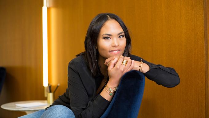 Anne-Christelle Pérochon, la jeune créatrice de l'appli Bim se met à table