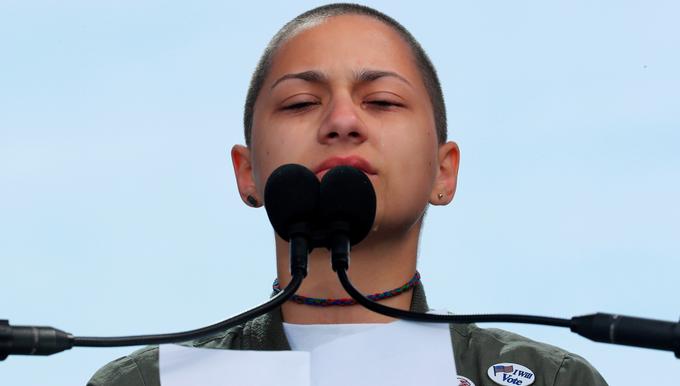 Emma Gonzales, icône de la lutte anti-armes à feu aux États-Unis