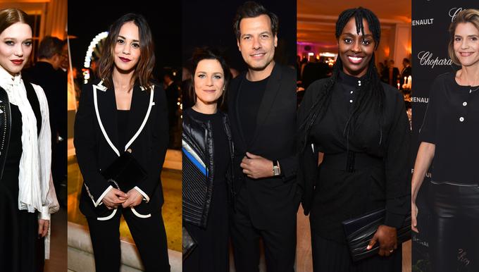 Le gotha du septième art réuni au "Dîner du cinéma Madame Figaro"