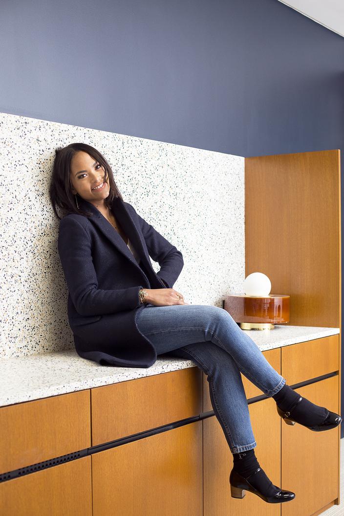 Anne-Christelle Pérochon, la jeune créatrice de l'appli Bim se met à table