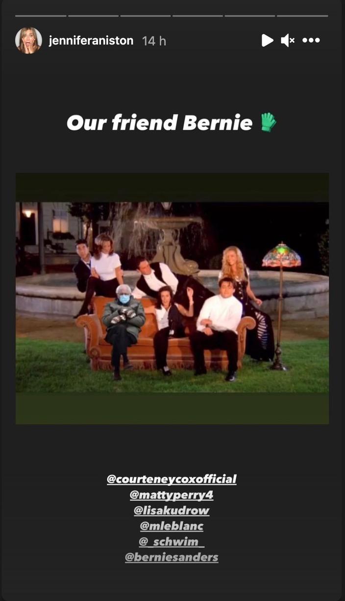 Bernie Sanders emmitouflé sur le canapé de "Friends" : le mème viral de ...