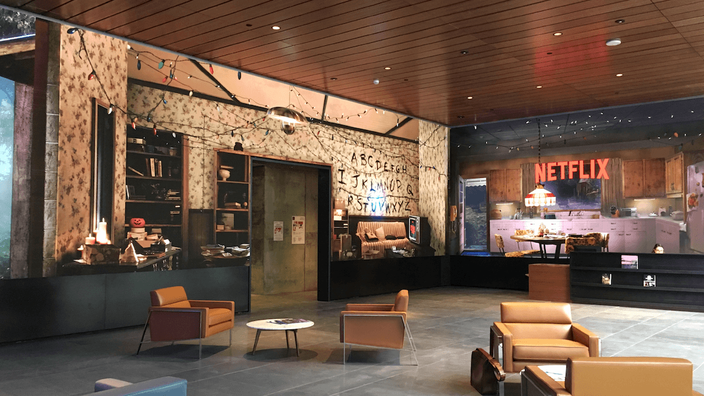 L'immeuble Netflix, le lieu où il faut voir... et être vu