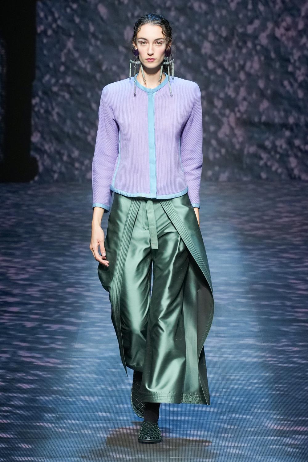 Défilé - Emporio armani - Prêt à porter Printemps-Eté 2023