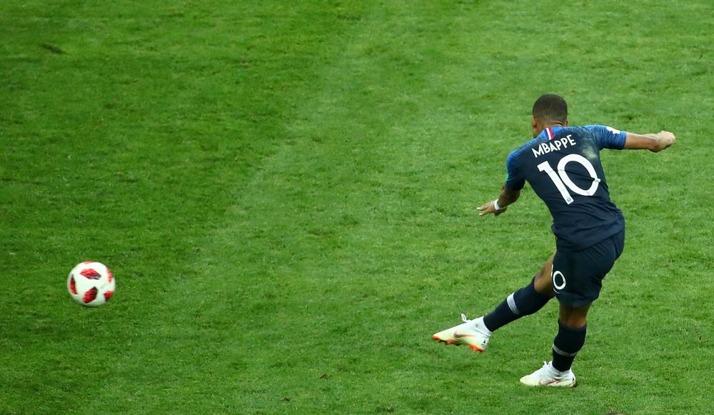Mondial 2018 : le but de Mbappé en vidéo