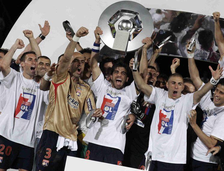 Lyon : Champion de France 2008